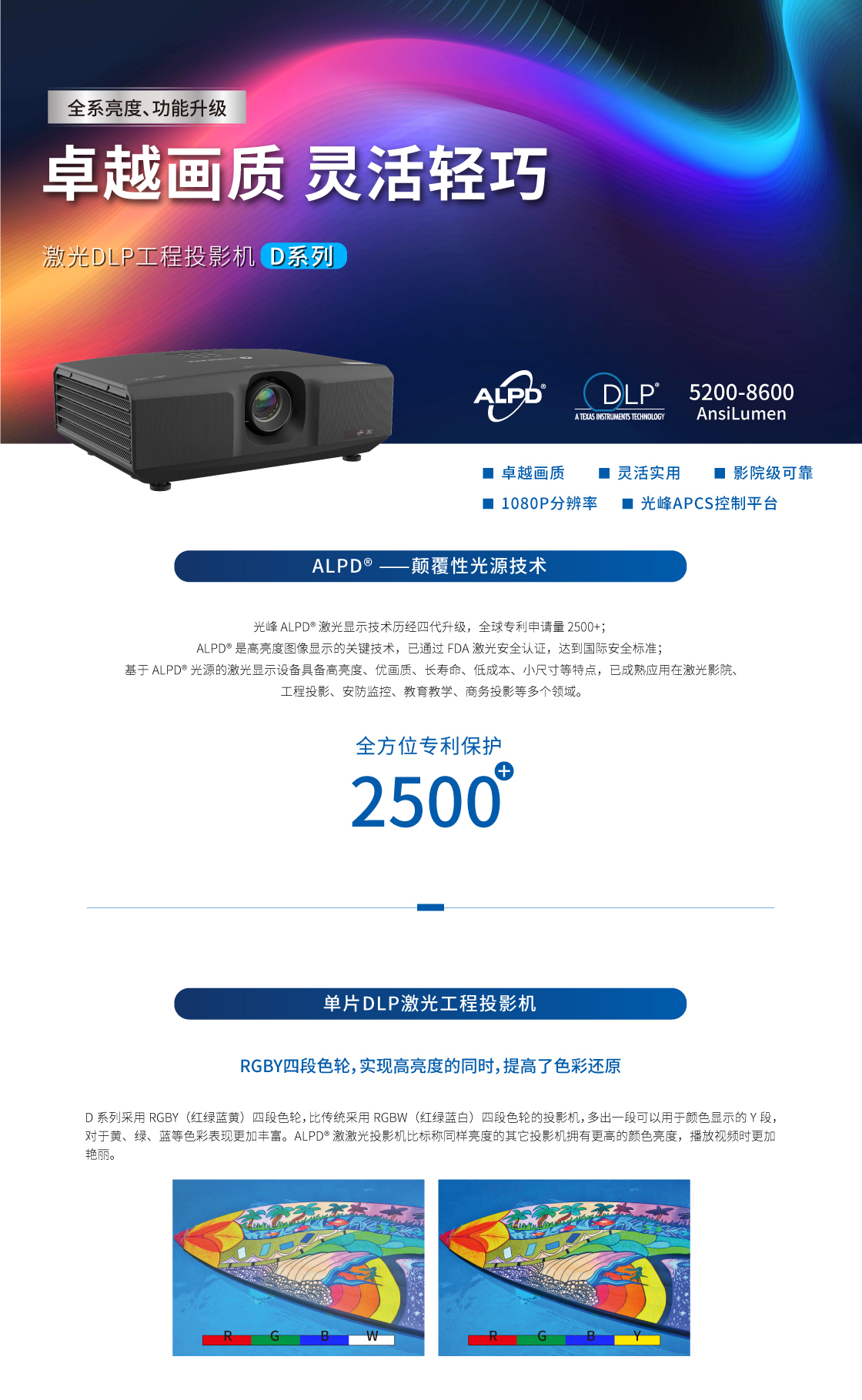 AL-DH560 - 激光工程投影机